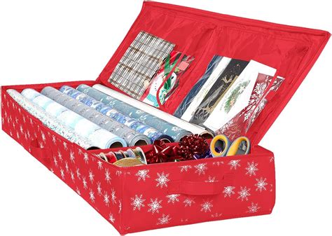 Wrapping Paper Storage Container Fits Up To 27 Rolls 1 3