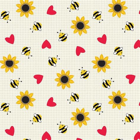 Spring Gnome Fabric Gnome Fabric Panel Bee Gnome Honey Bee Etsy