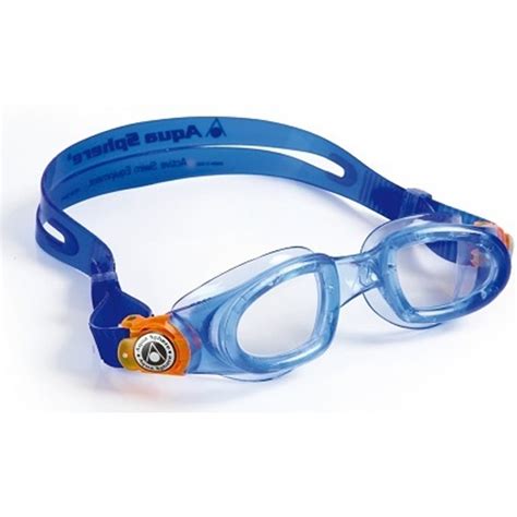 Очки для плавания AQUA SPHERE MOBY KID Aqua Sphere, прозрачный линзы ...