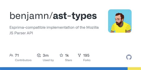 GitHub Benjamn Ast Types Esprima Compatible Implementation Of The