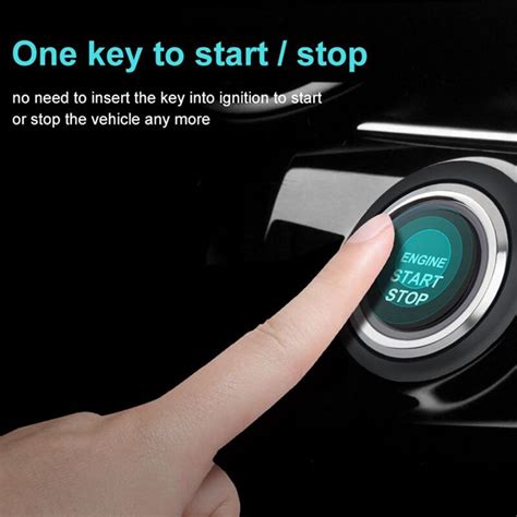 Smart Rfid Car Alarm System Push Engine Start Stop Vicedeal