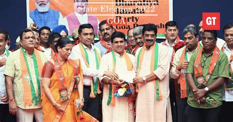 Goa Elections 2022 Daji Salkar Joins Bjp