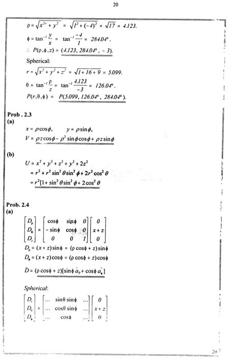 Solutions Manual Elements Of Electromagnetics By Sadiku 3rd