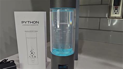 The Future Of Water Bottles Is Here The Python Hydrogen Generator Is