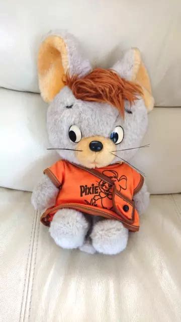 Hanna Barbera Pixie And Dixie Pixie Plush Toy Sunandstar Japan With Tag 11