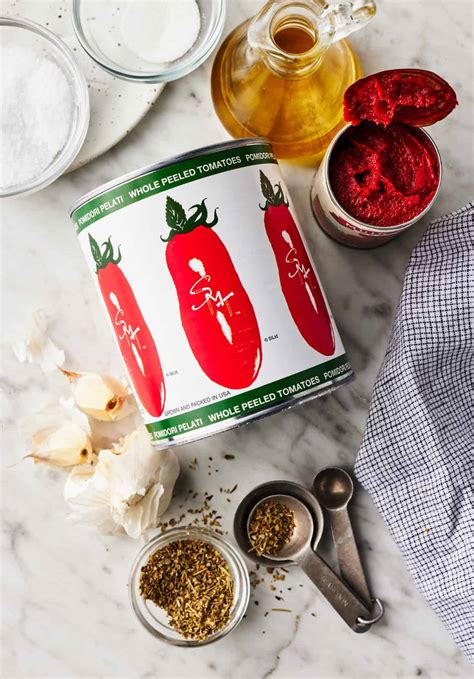 Homemade Pizza Sauce Recipe Love And Lemons