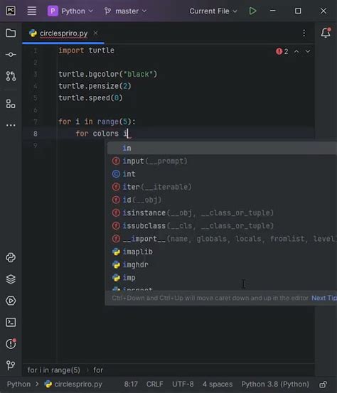 Circle Spirograph Using Python Turtle Youtube