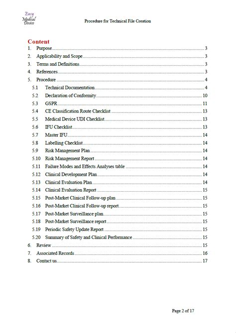 Bundle Premium Pack Eu Mdr Technical File Easy Medical Device School