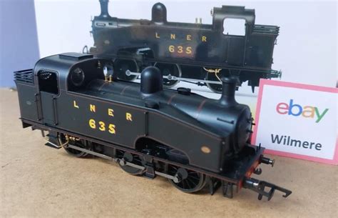 Hornby R3324 Lner Class J50 0 6 0t No 635 In Black Exc £11500