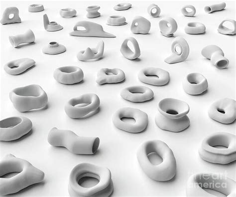 Topological Homeomorphism Art Print By Robert Brook Science Photo