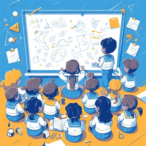 Premium Vector Classroom Behavior Chart Poster Premium Vector Classroom Behavior Chart Poster