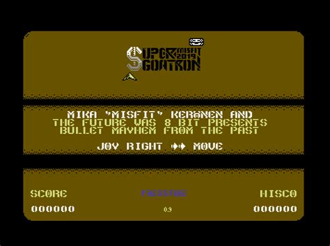 Super Goatron RGCD C64 16KB Compo Entry By Misfit