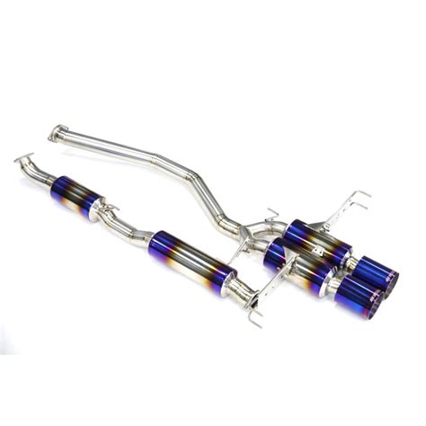 Evasive Motorsports Amuse R1 Titan Peforma Titanium Exhaust Gold Ring