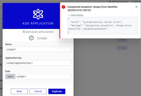 Clone Web Application On Edge Unexpected Exception Forum