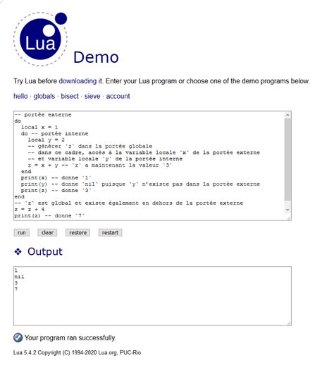 Apprendre Le Lua Tutoriel Et Bases Du Langage De Script Ionos