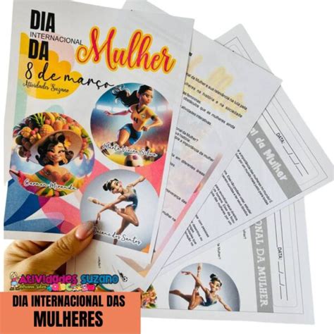 Conjunto de Atividades Dia Internacional da Mulher 4º e 5º ano Loja