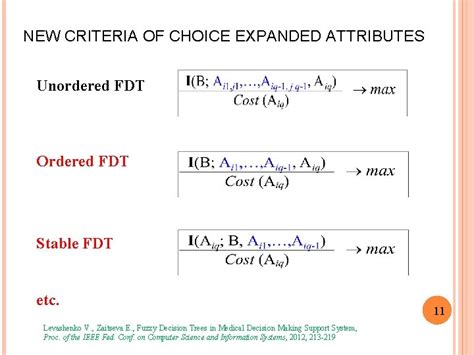 fuzzy decision trees fdt decision making support system