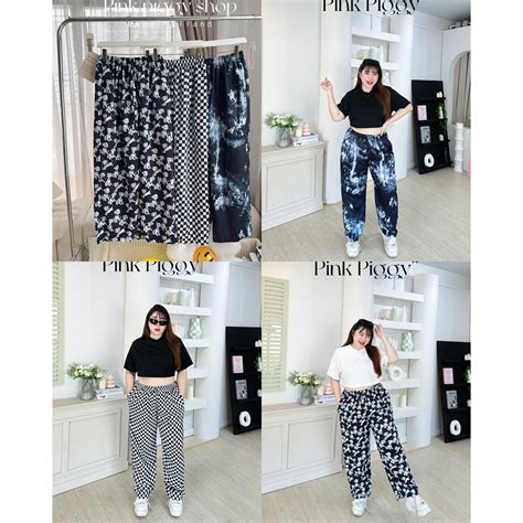 กางเกง ขา ยาว ไซส์ ใหญ่ สาวอวบแนะนำใส่สบายมาก เอว เป็น ยางยืด เนื้อผ้า ดี ใส่ เล่น ใส่ เที่ยว