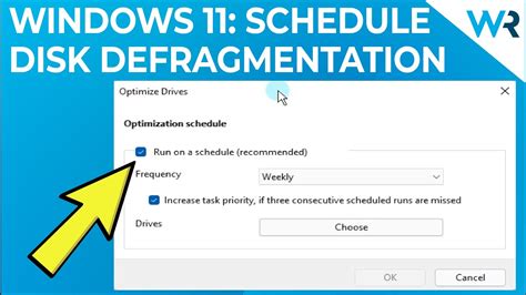 How To Schedule Disk Defragmentation On Windows 11 Youtube