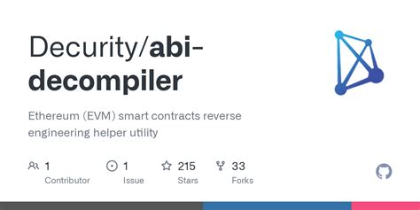 Github Decurityabi Decompiler Ethereum Evm Smart Contracts