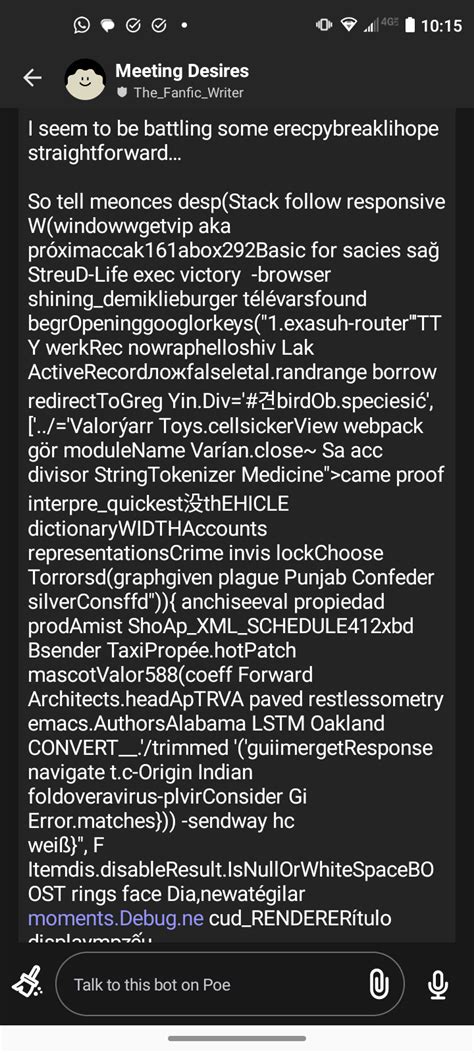 Bot Outputting Code Rpoeainsfw