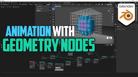 Motion Graphic With Geometry Nodes Blender Tutorial YouTube