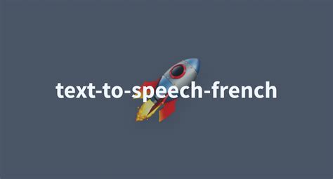 Text To Speech French A Hugging Face Space By Sandiago21
