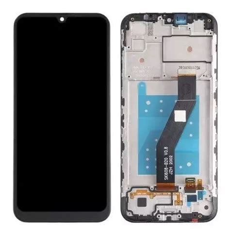 Frontal Moto E6s Com Aro Modelo Xt2053 2 Parcelamento Sem Juros