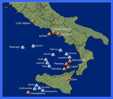 Volcanoes In Italy
