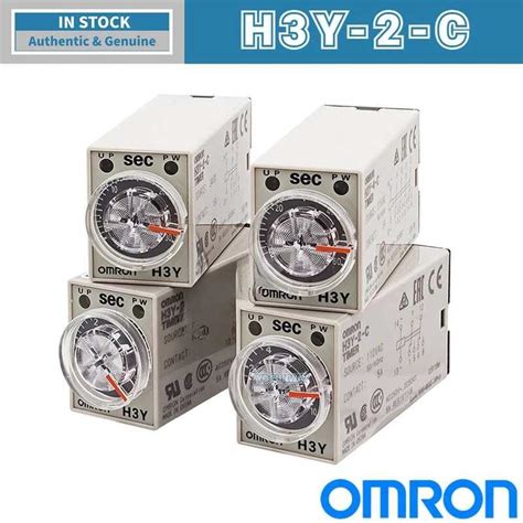 Tt New Authentic Original Japan Omron Solid State Timer Relay H3y 2 C