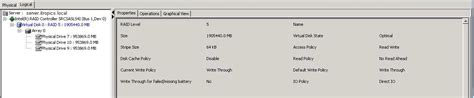 Replacing Failed Hard Drive On SBS With Intel RAID Web Console V ITropics Net
