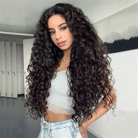 Long Dark Curly Hair Tumblr Curly Hair On Tumblr