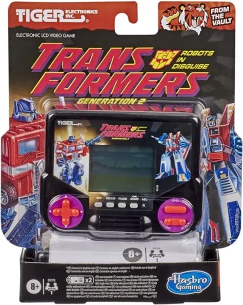 Hasbro Gaming Tiger Electronics Transformers Robots In Disguise