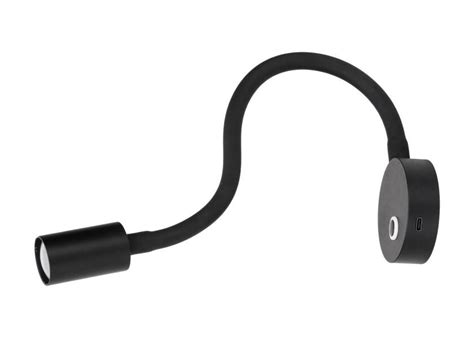 Led Leeslamp Met Dimmer And Usb C Zwart Warm Wit Enkel 59 95 € Svb