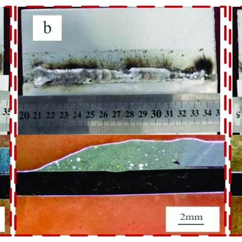 The Weld Formation And The Cross Sectional Microstructure With