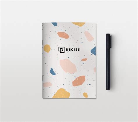 Stapled Notepads Heatherbank Print