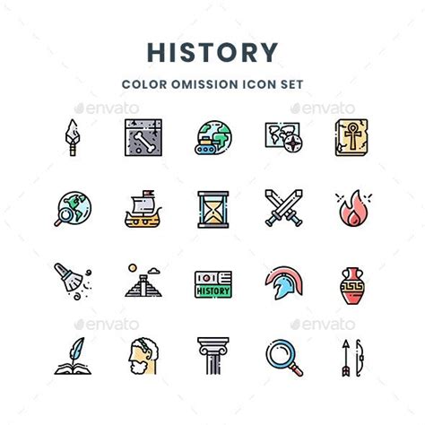 History Icons History Icon History Design History Icon Vector