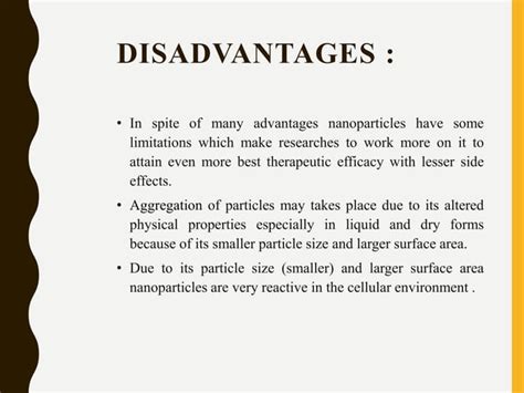 Targeted Drug Delivery System Using Nanoparticles Pptx