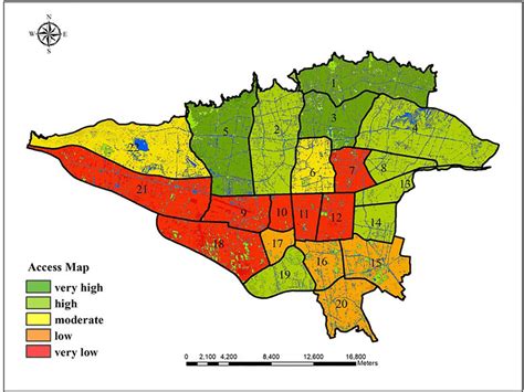 Spatial Map Of Access Download Scientific Diagram