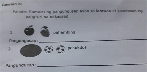 Gawain Panuto Sumulat Ng Pangungusap Ayon Sa Larawan At Kaantasan N Pang Uri Na Nakasaad