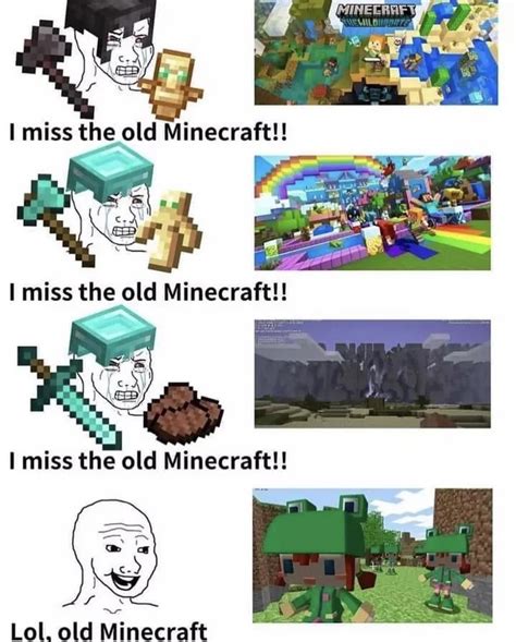 Making A Meme In Minecraft Ifunny Minecraft Memes Minecraft Funny Eroppa