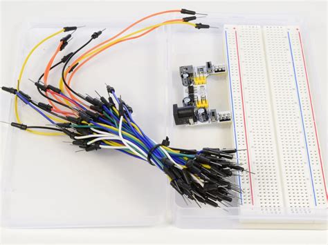 Canaduino Breadboard 830 Starter Kit With Wires And Power Supply Electronics