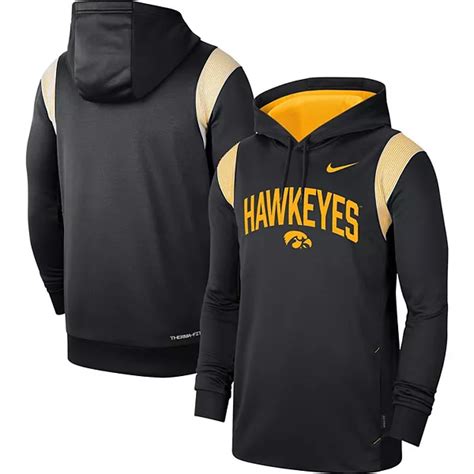 Mens Nike Black Iowa Hawkeyes 2022 Game Day Sideline Performance