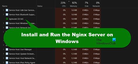 Running Nginx On Windows Deals