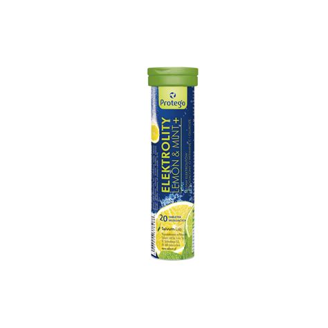 Protego Elektrolity Lemon Mint tabletek musujących