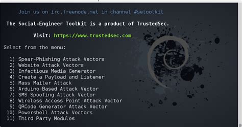 How To Use Social Engineering Toolkit Kali Coachingtide