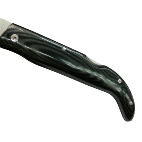 Pallarès Pedraforca Micarta Negra Acero Inoxidable Cuchillos Tácticos