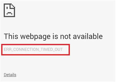 FIX: ERR_CONNECTION_TIMED_OUT (2020)