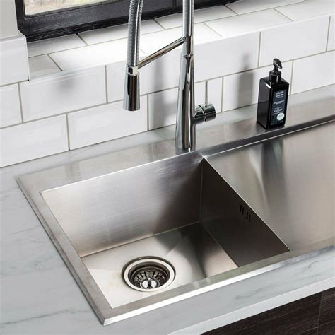 Kitchen Sink Stainless Steel Single And 15 Bowl Drainer Laundry Catering