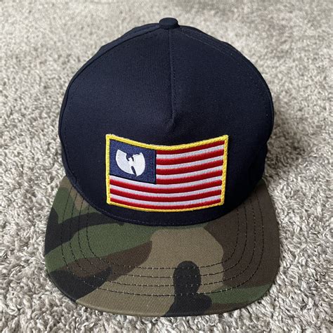 Wu Tang Clan Wu Tang Hat Iron Flag Snapback Authentic Rza Gza Raekwon